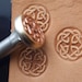 014-02 Latin CROSS Leather Stamp Saddlery Homemade Tool Punch 3D Brass ...