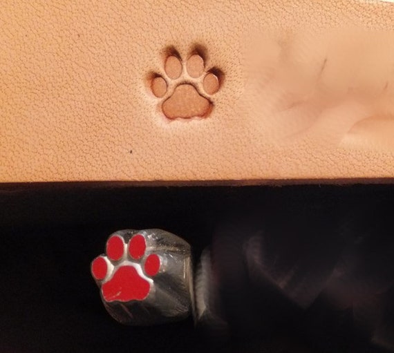 Mini CAT Paw Aluminium 6mm 9/32'' Alloy Leather Stamp | Etsy