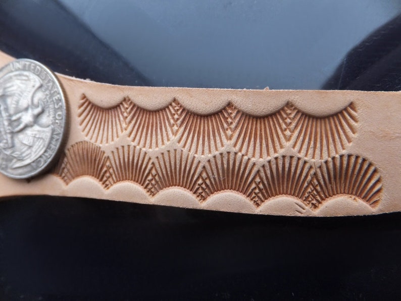 013-36 Lined Border 2019 Leather Stamp Homemade Custom Saddlery Tool - Etsy