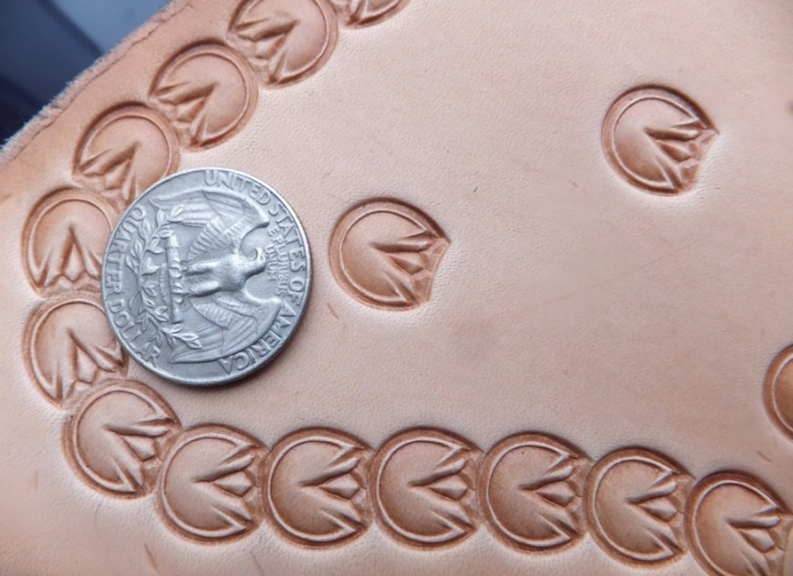 011-13 Horse Hoof Track Stamp Leather Custom Saddlery Tool - Etsy UK