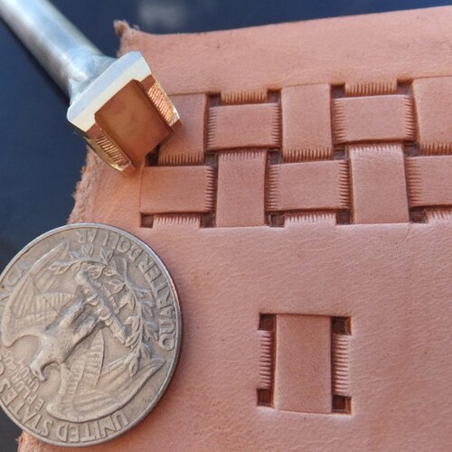 013-14 STRAIGHT MEANDER Leather Stamp Homemade Custom Saddlery - Etsy