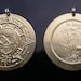 Large Caribic Treasure Nautic Pirate Medaillon Massive Solid Brass ...