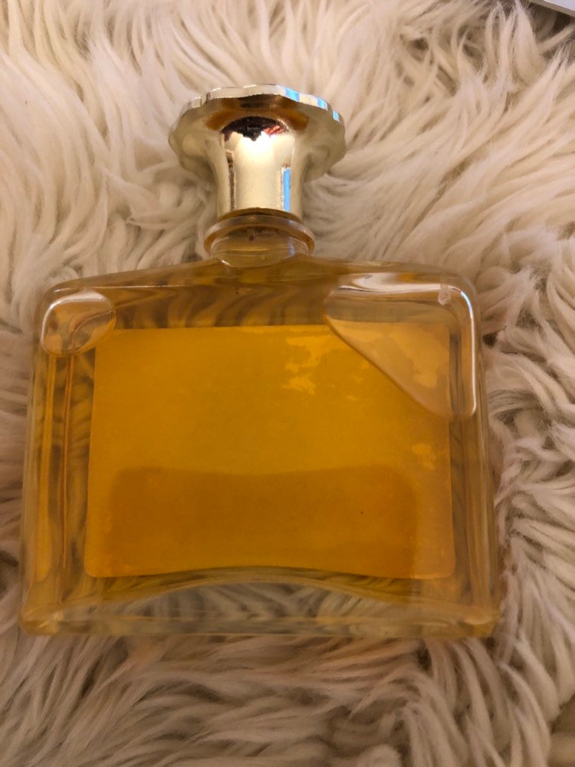 Emilio Pucci Perfume 1 Oz Glass Perfume Bottle Gold Lid - Etsy