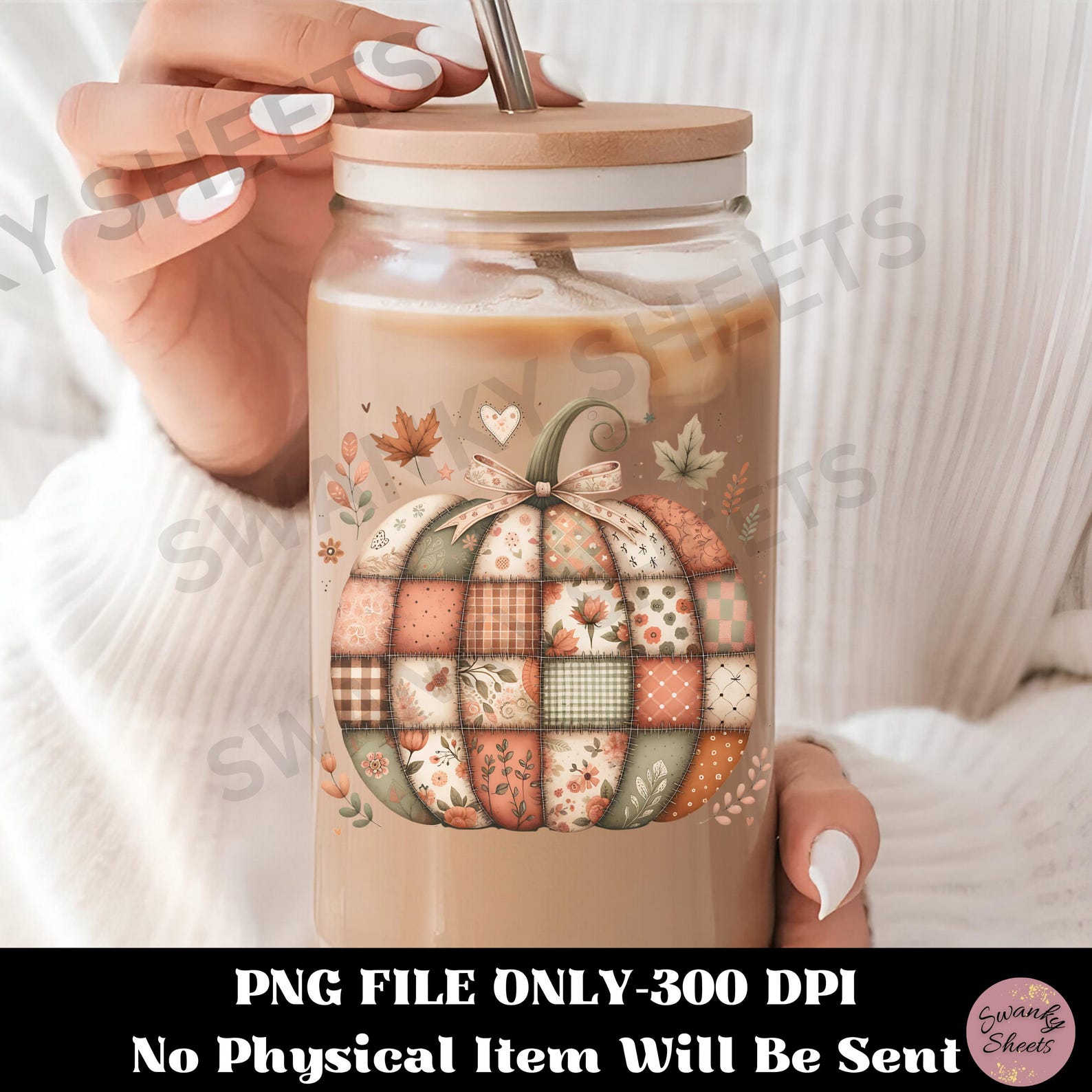 Boho Floral Pumpkin PNG, Floral Patchwork Png, Fall Pumpkin Season PNG ...