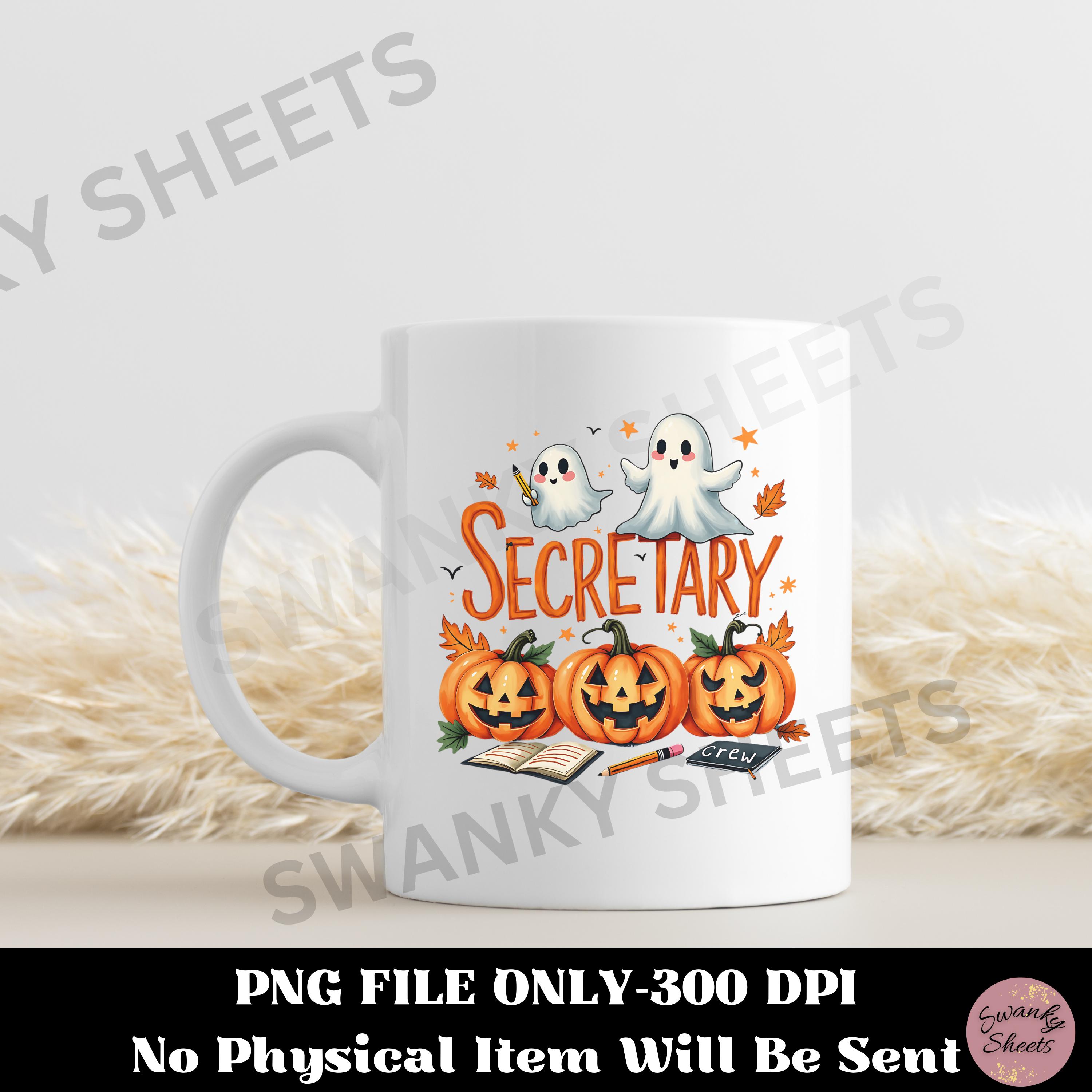 Secretary Crew PNG, Spooky Secretary, Halloween Secretary Design ...