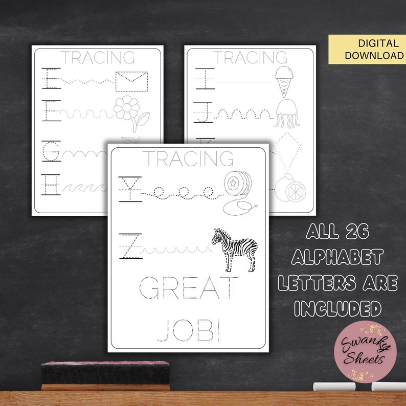 Basic Shape Tracing Worksheet Alphabet Tracing Preschool Worksheet