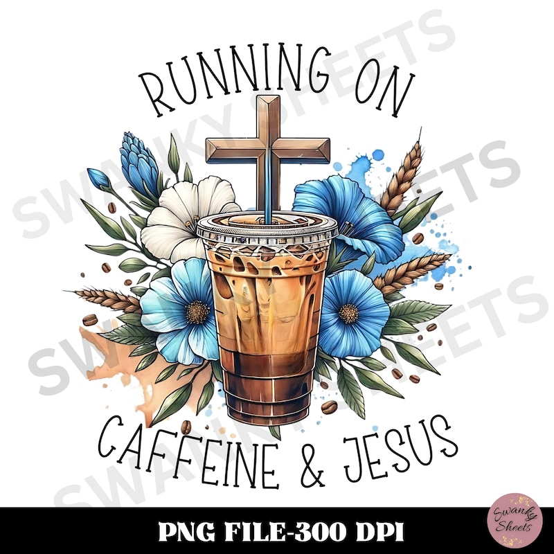 Jesus and Caffeine Shirt - Etsy