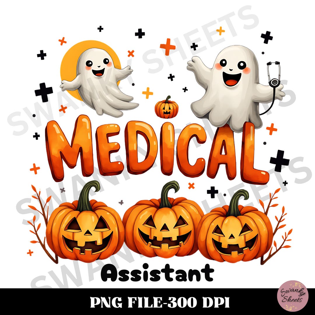 Spooky Season Medical Assistant PNG, Halloween Medical Assistant Design ...