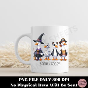 Spooky Goose PNG, Funny Halloween Goose Png, Goose in Halloween ...