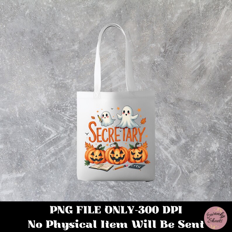 Secretary Crew PNG, Spooky Secretary, Halloween Secretary Design ...