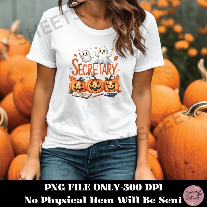 Secretary Crew PNG, Spooky Secretary, Halloween Secretary Design ...