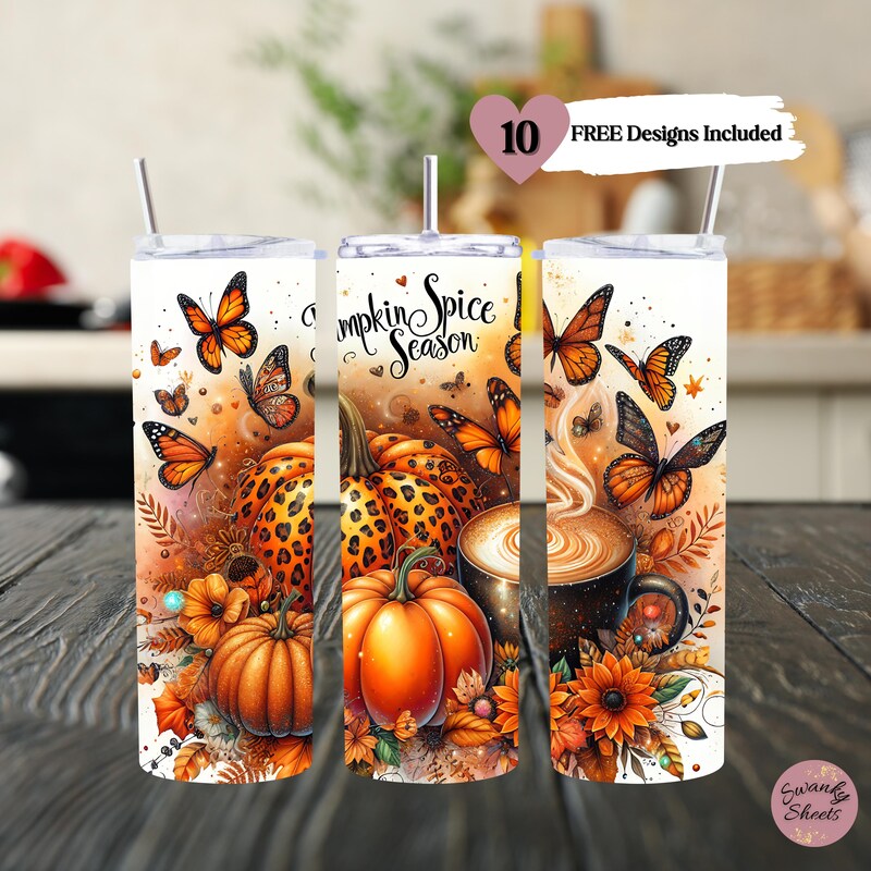 Fall Tumbler - Etsy