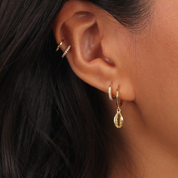 Shell Earrings - Etsy