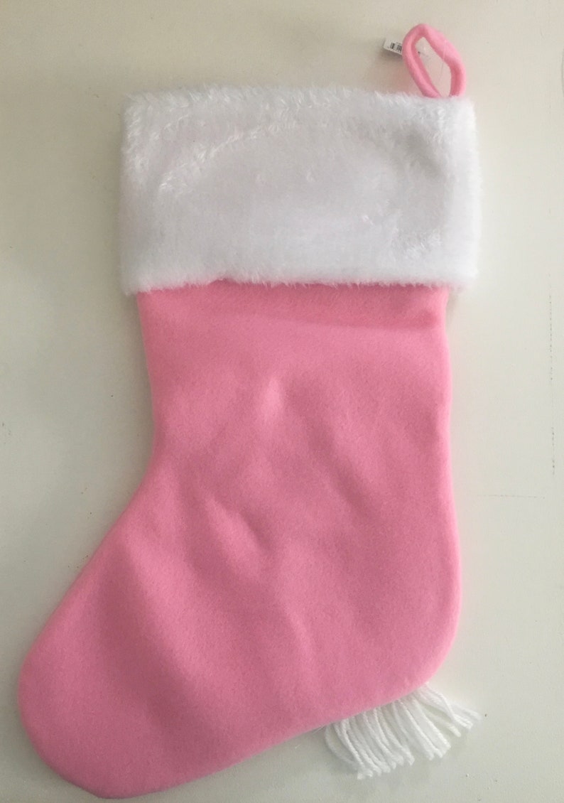 Baby Girl's 1st Christmas Stocking Hand Personalizedbaby - Etsy