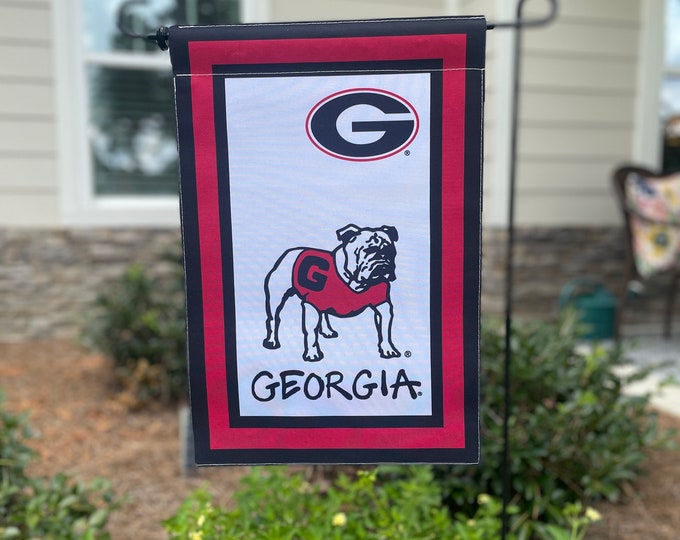 Georgia Bulldogs Garden Flag - Etsy