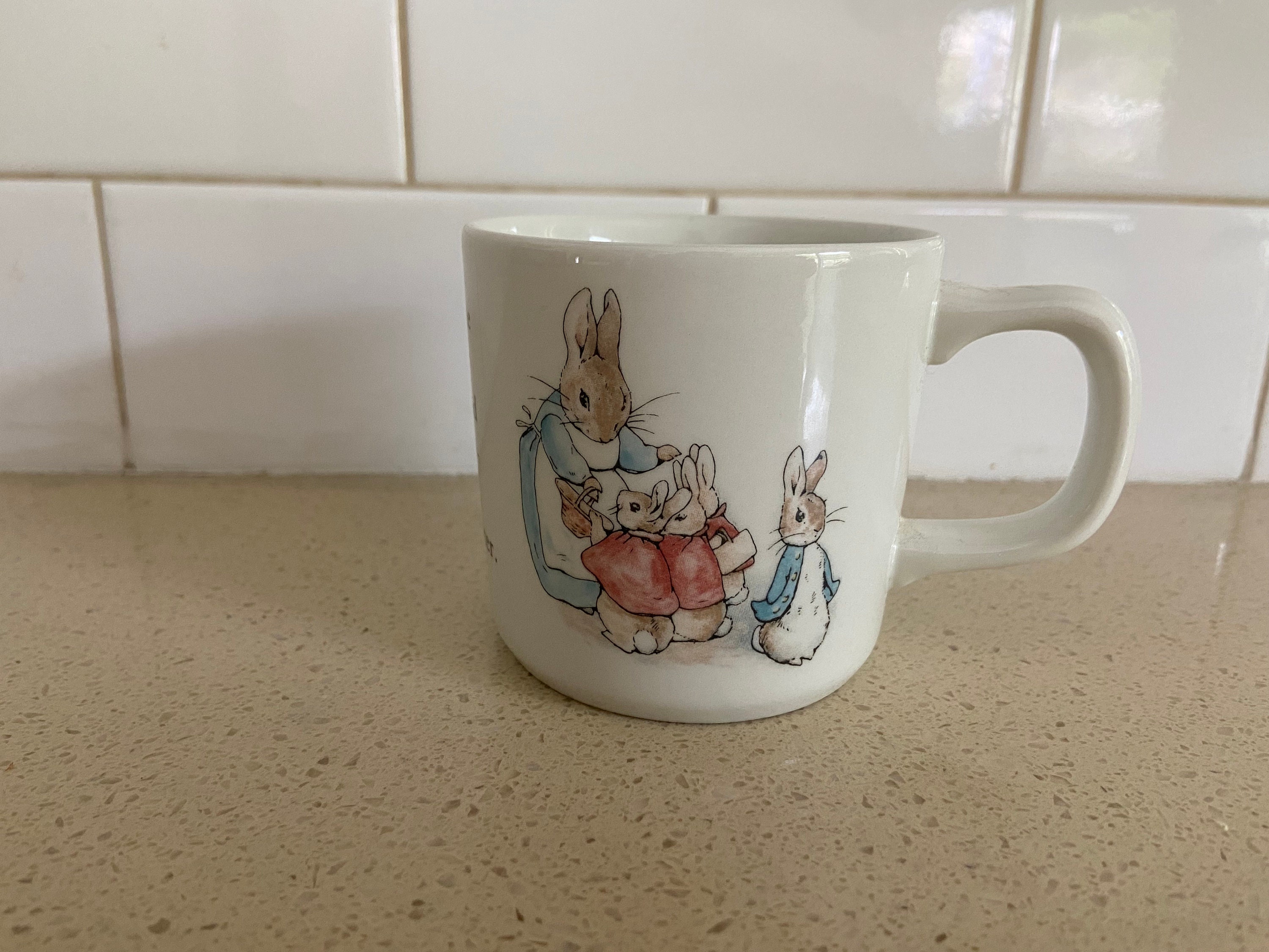 Vintage Wedgewood Peter Rabbit Mug - Etsy