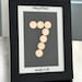Copper Coin 7 Year Anniversary Gift - Framed Straight Line ...