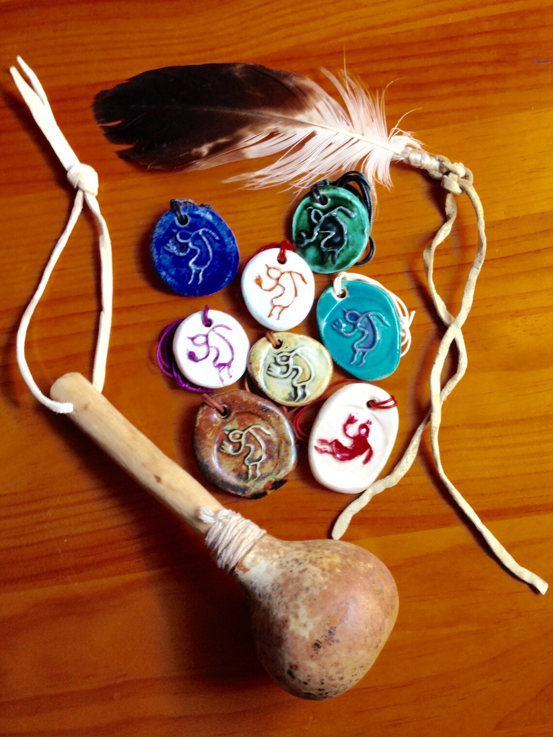 Native American Shaman Sacred Symbol Necklaces Free Shipping - Etsy