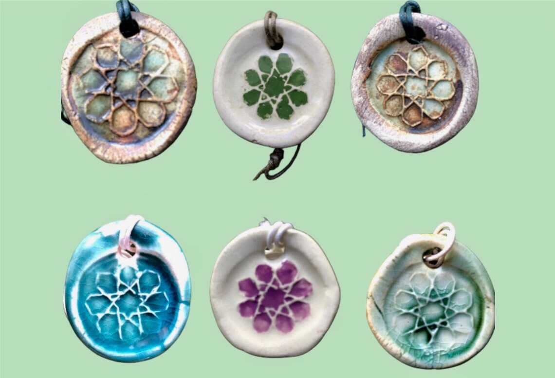 Eight Pointed Star Khatam Sacred Symbol Necklace, Free Shipping - Etsy