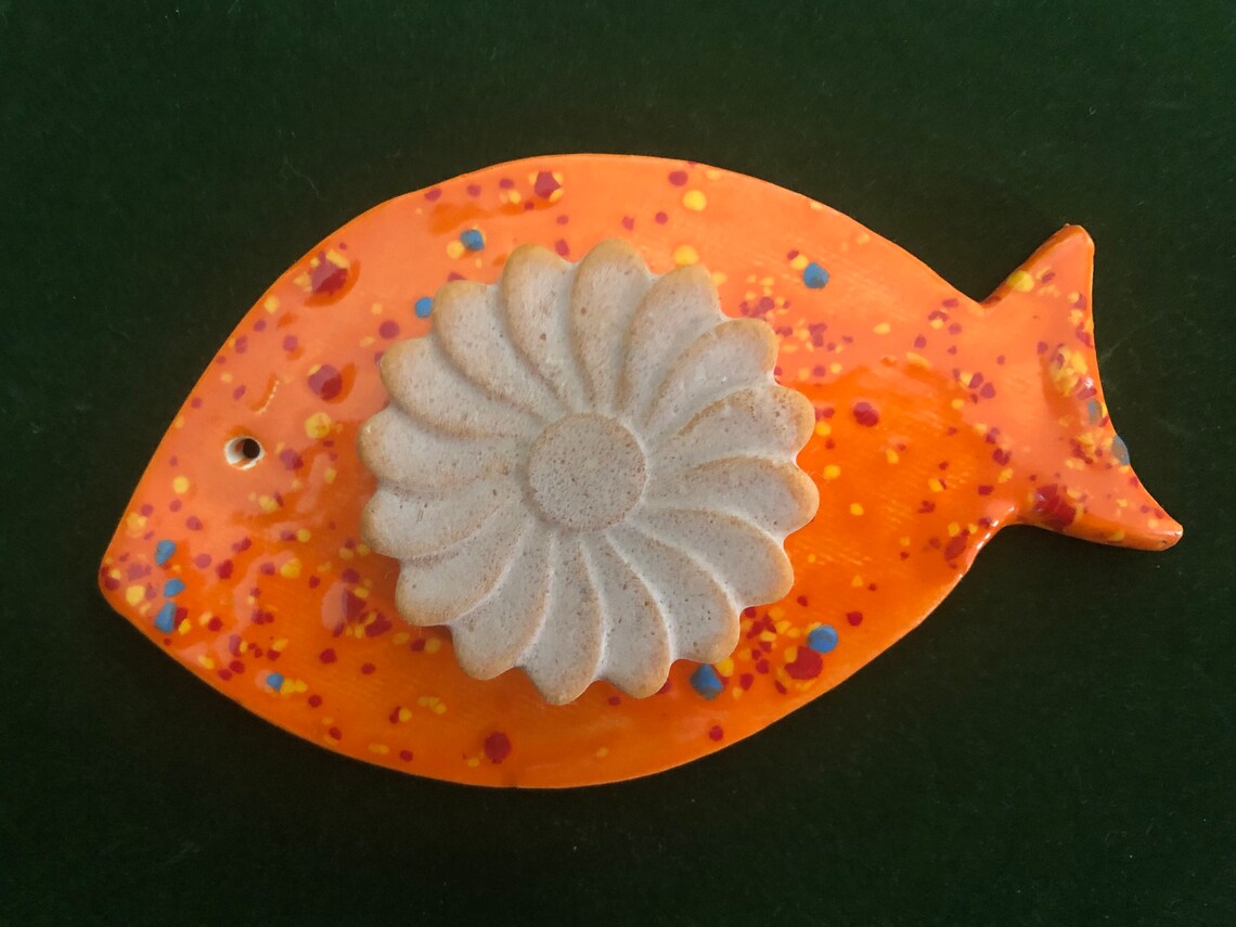 Fish Shaped Speckled Soap Dishes - Etsy