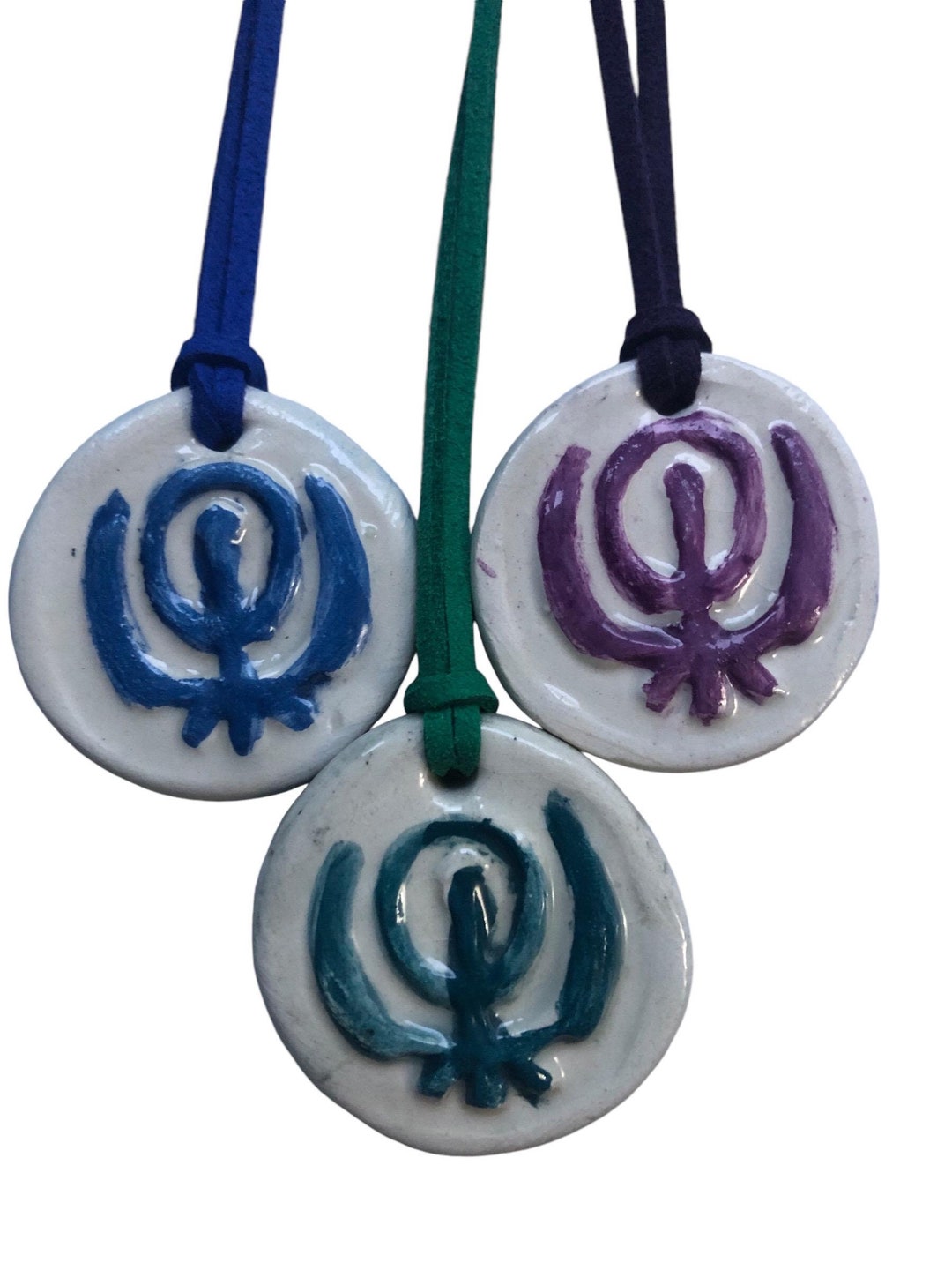 Adi Shakti Symbol Necklace: Divine Feminine Energy, Sikh Kundalini Yoga ...