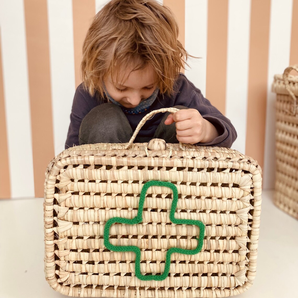 Pharmacist Case Valisette Palme 30x20cm - Etsy
