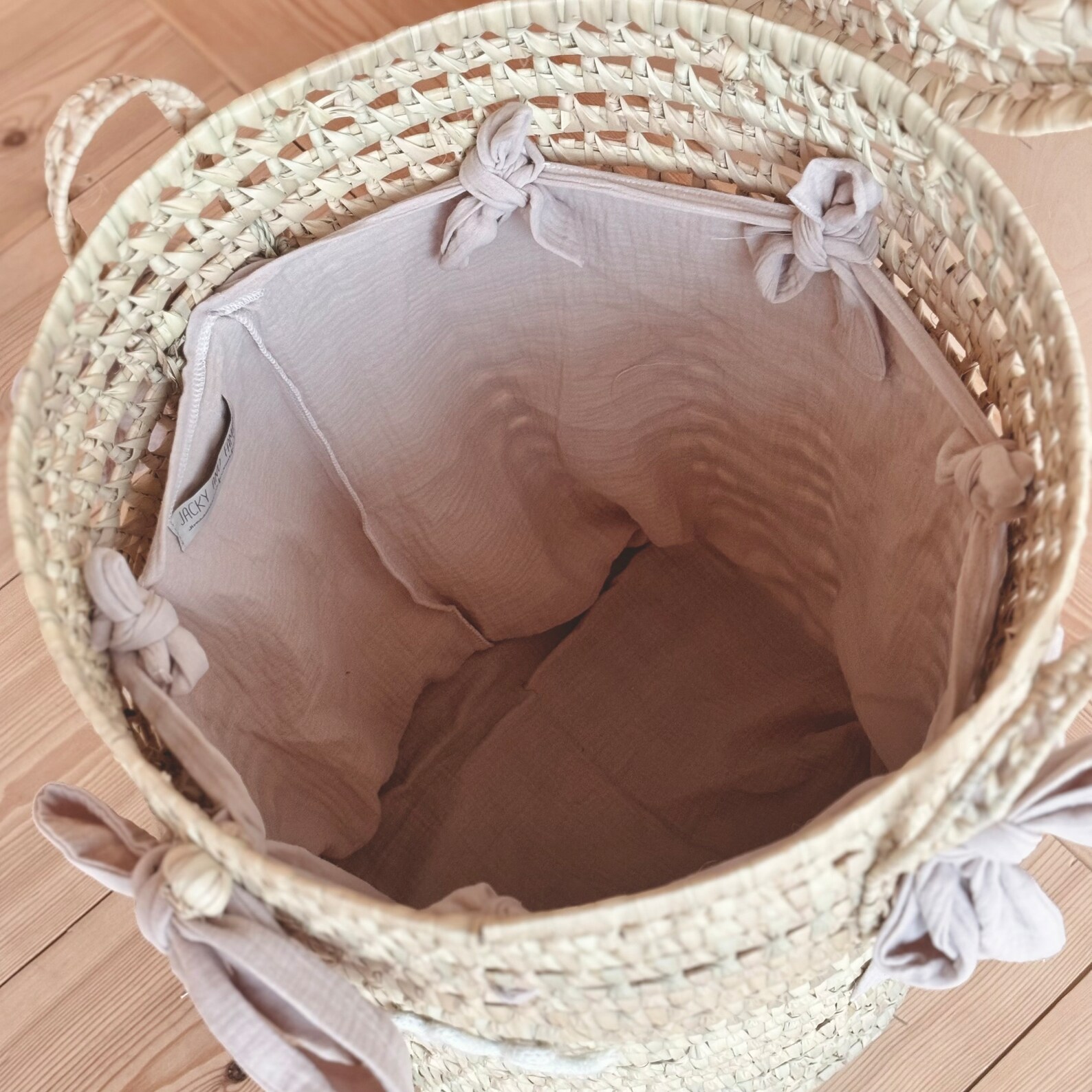 Camel Laundry Basket in Palm - Etsy