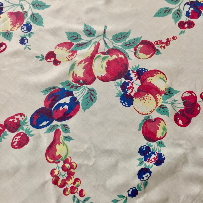 Retro Tablecloths - Etsy