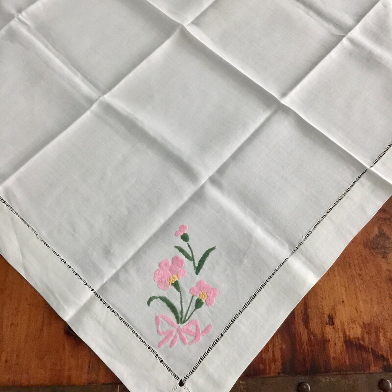Embroidered Tablecloth - Etsy