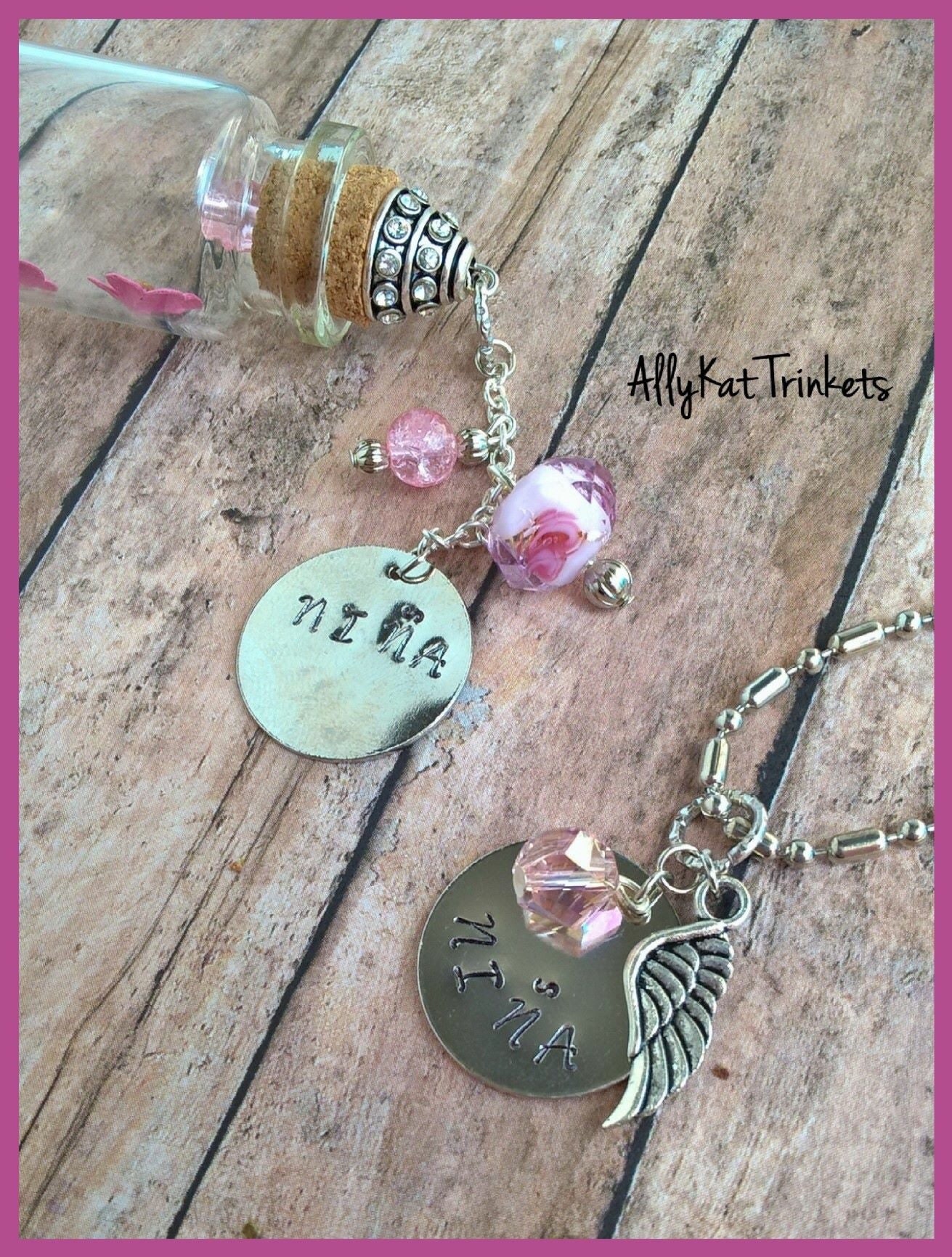 Custom Preserved Glass Vial Displays - Pendant - Ornament - Baby's ...