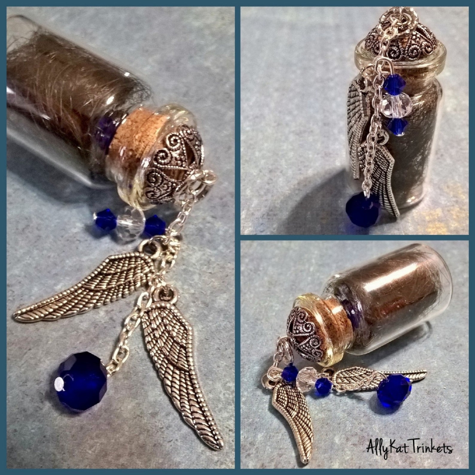 Custom Preserved Glass Vial Displays - Pendant - Ornament - Baby's ...
