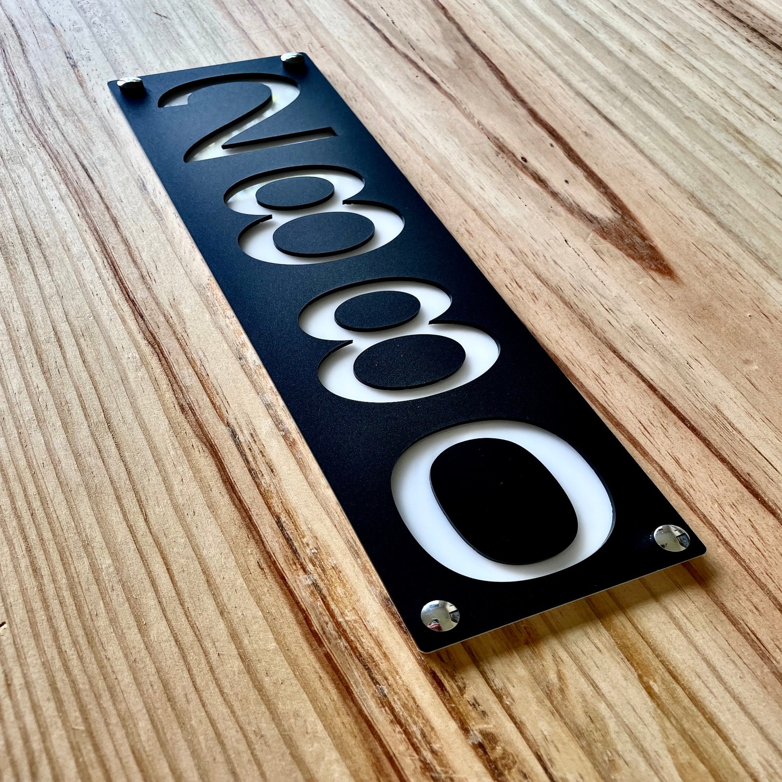 Vertical Address Sign House Address Sign Address Plaque - Etsy