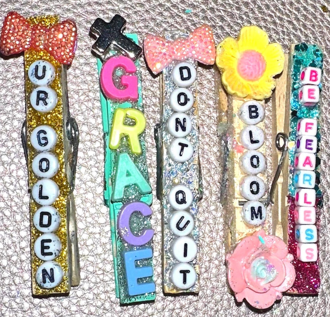 Softball “pinning Trend” Clothespin Set - Etsy