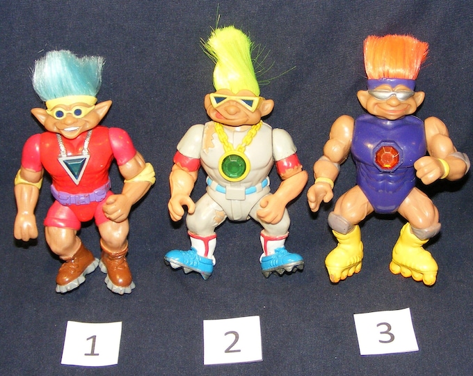Stone Protectors Troll Action Figures, Action Figures, 1992-4, Troll ...
