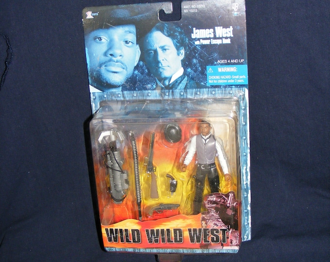 Wild Wild West James West Action Figure, BRAND NEW Sealed, Wild Wild ...