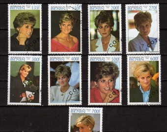 Princess Diana Stamps - Etsy