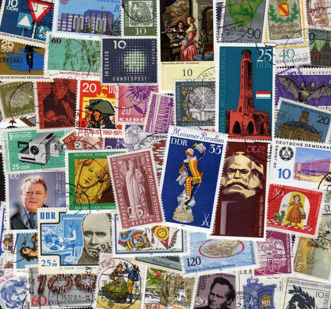 Germany Stamps60 Diffgermany Postage Stamps German Stamps - Etsy
