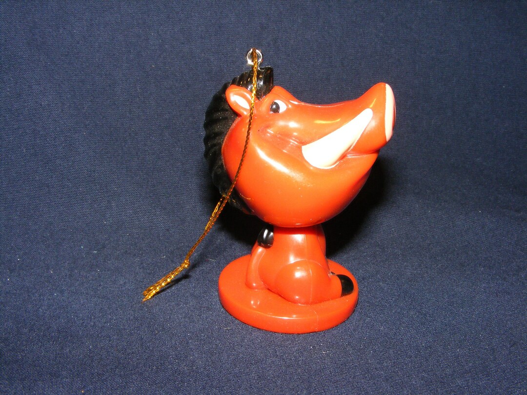 Lion King Pumbaa Ornament Christmas, Pumbaa Bobble Head Ornament, Lion ...