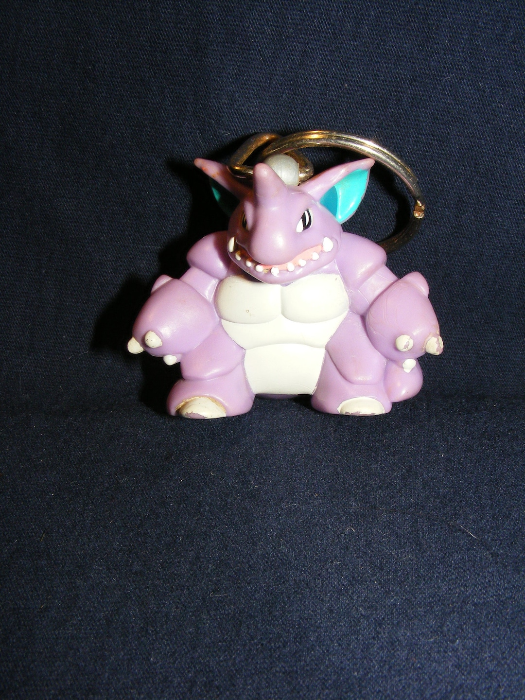 Nidoking Pokemon Keychain, Pokemon Toy, Pokemon, Key Ring, Pokemon Key ...