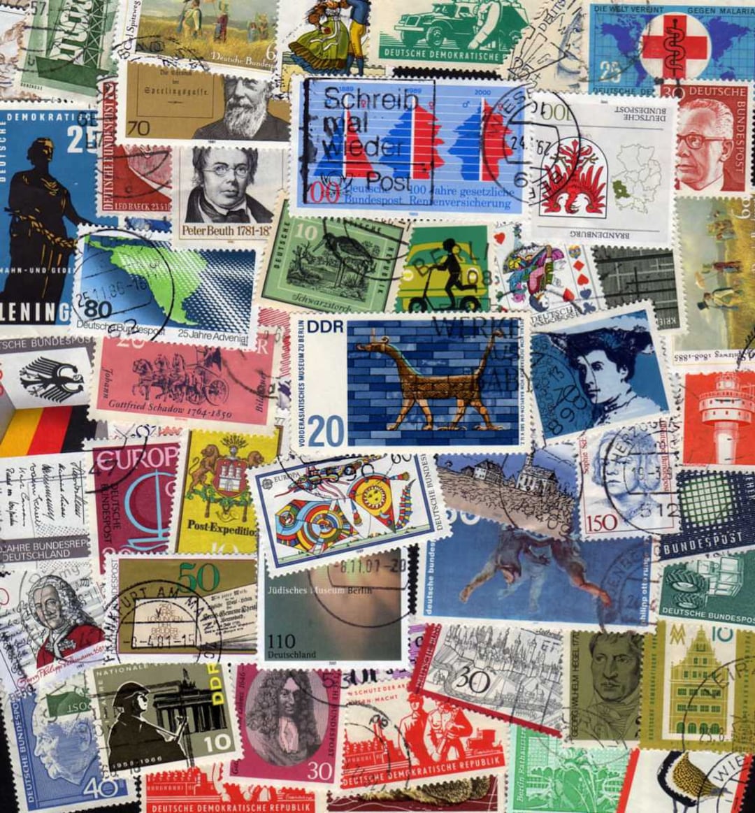 Germany Stamps,60 Diff,germany Postage Stamps, German Stamps, German ...