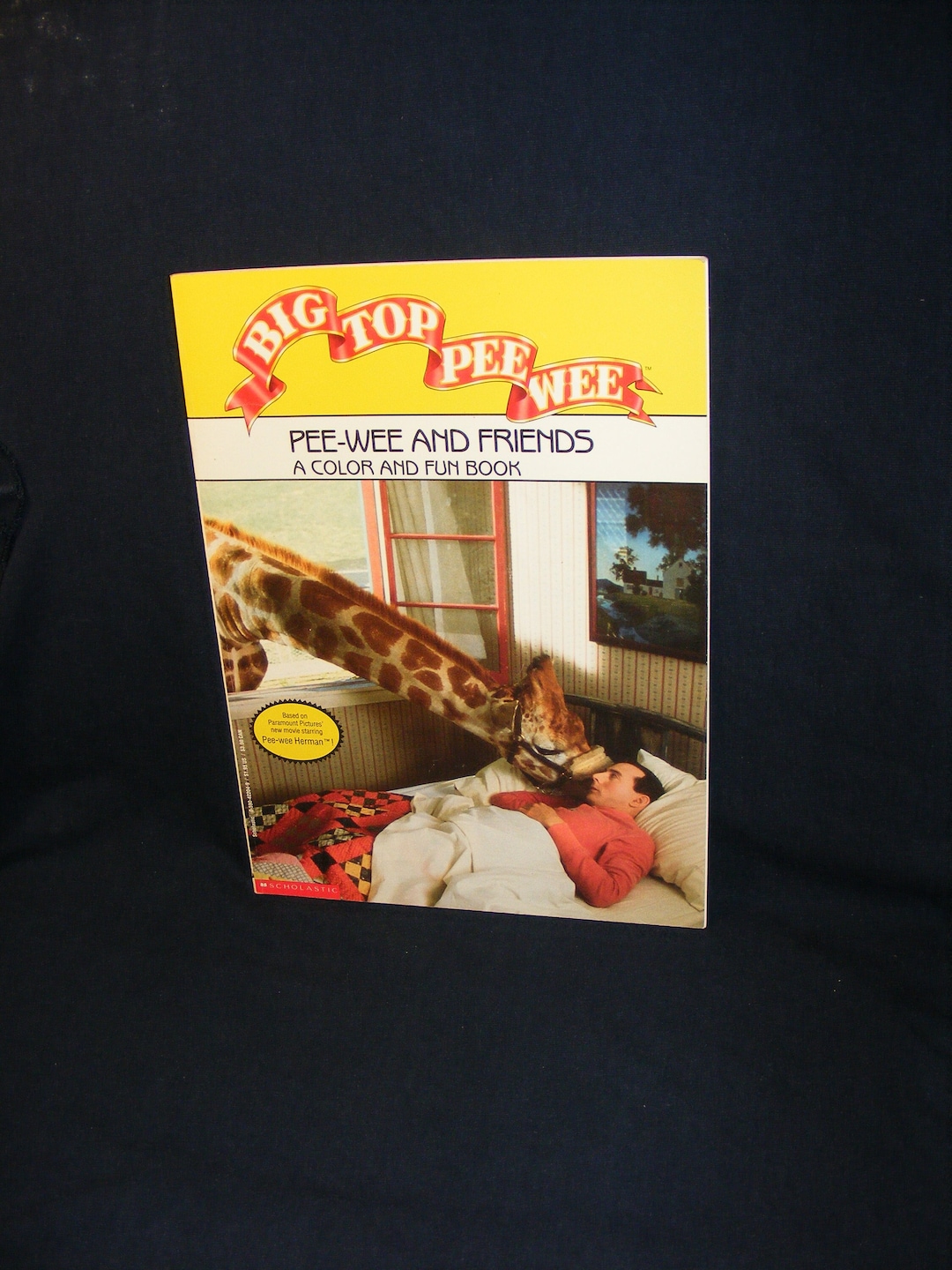 Pee Wee Herman Coloring Book, Pee Wee Herman Movie, Mostly Uncolored ...