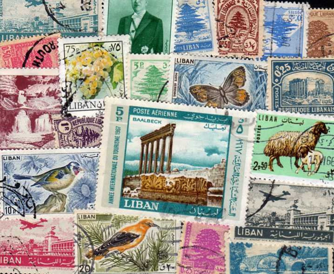 Lebanon Stamps, 20 Diff, Postage Stamps, Stamps, Lebanon Postage Stamps ...