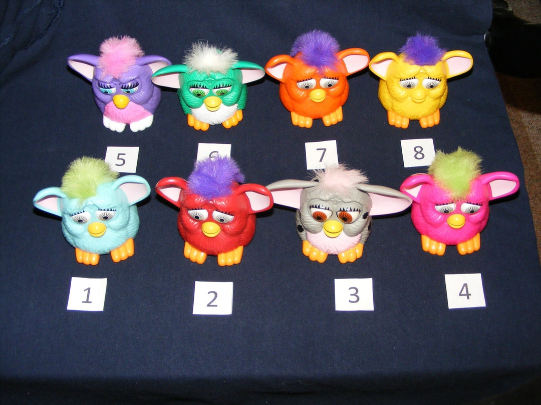 You Pick- Furby Doll Toys, Plastic, Furby, Furbies, Mcdonald's Toys, - Etsy