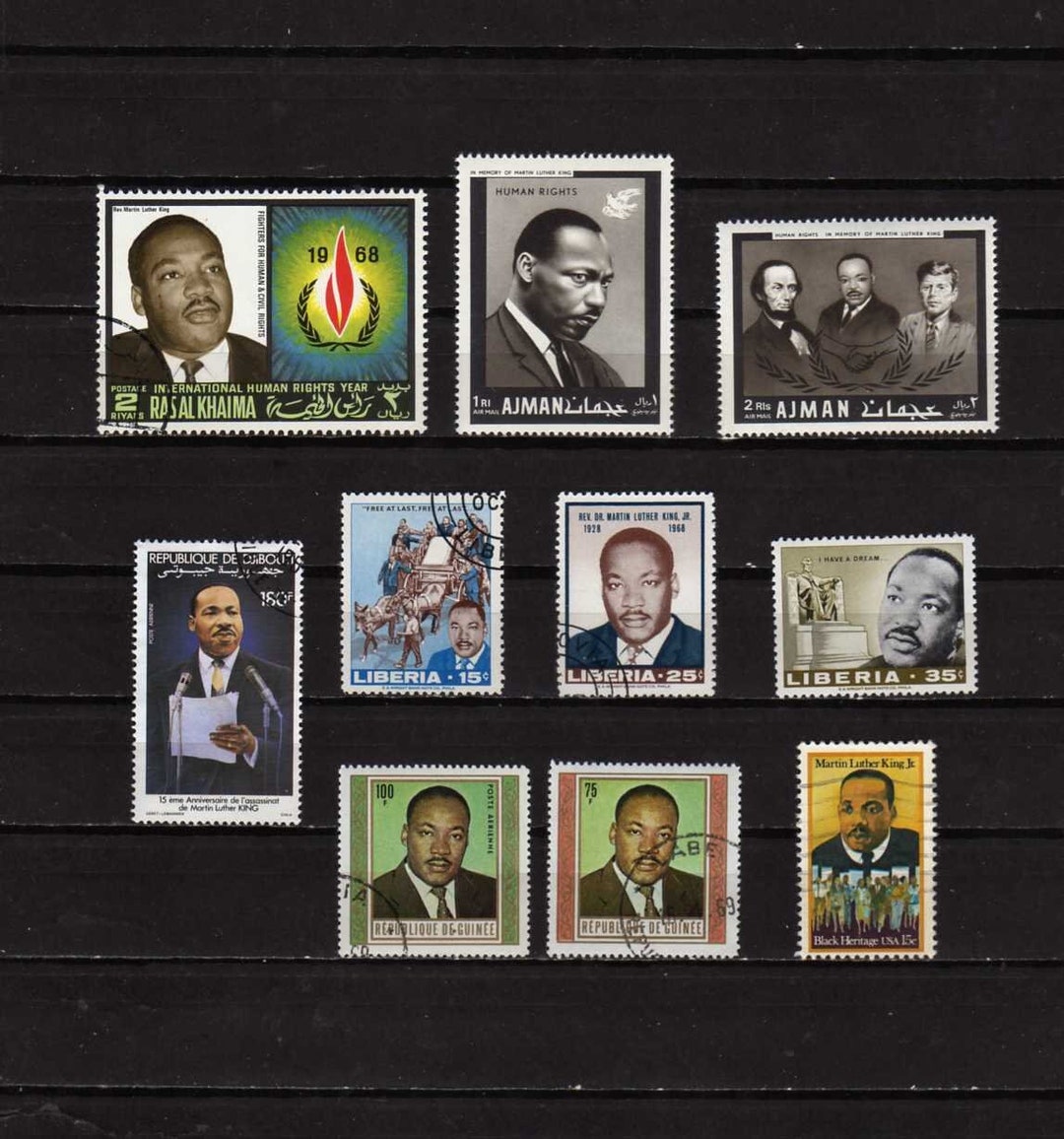 Martin Luther King Jr Stamps, Martin Luther King Jr.postage Stamps ...