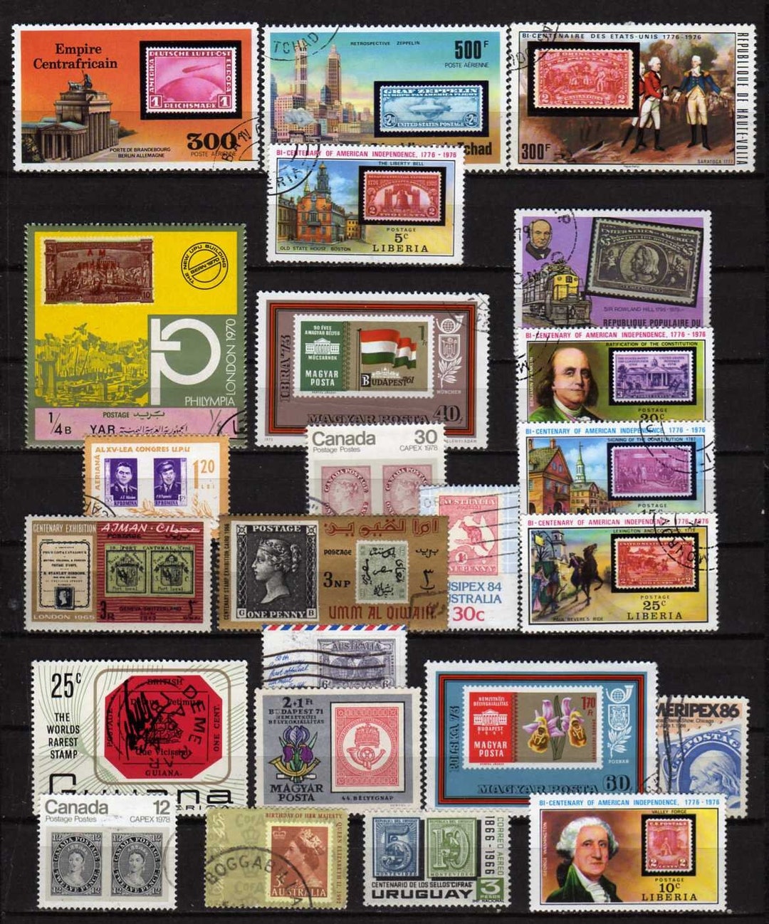 Stamps on Stamps, Stamps, Postage Stamps, Stamp Collection, Worldwide ...