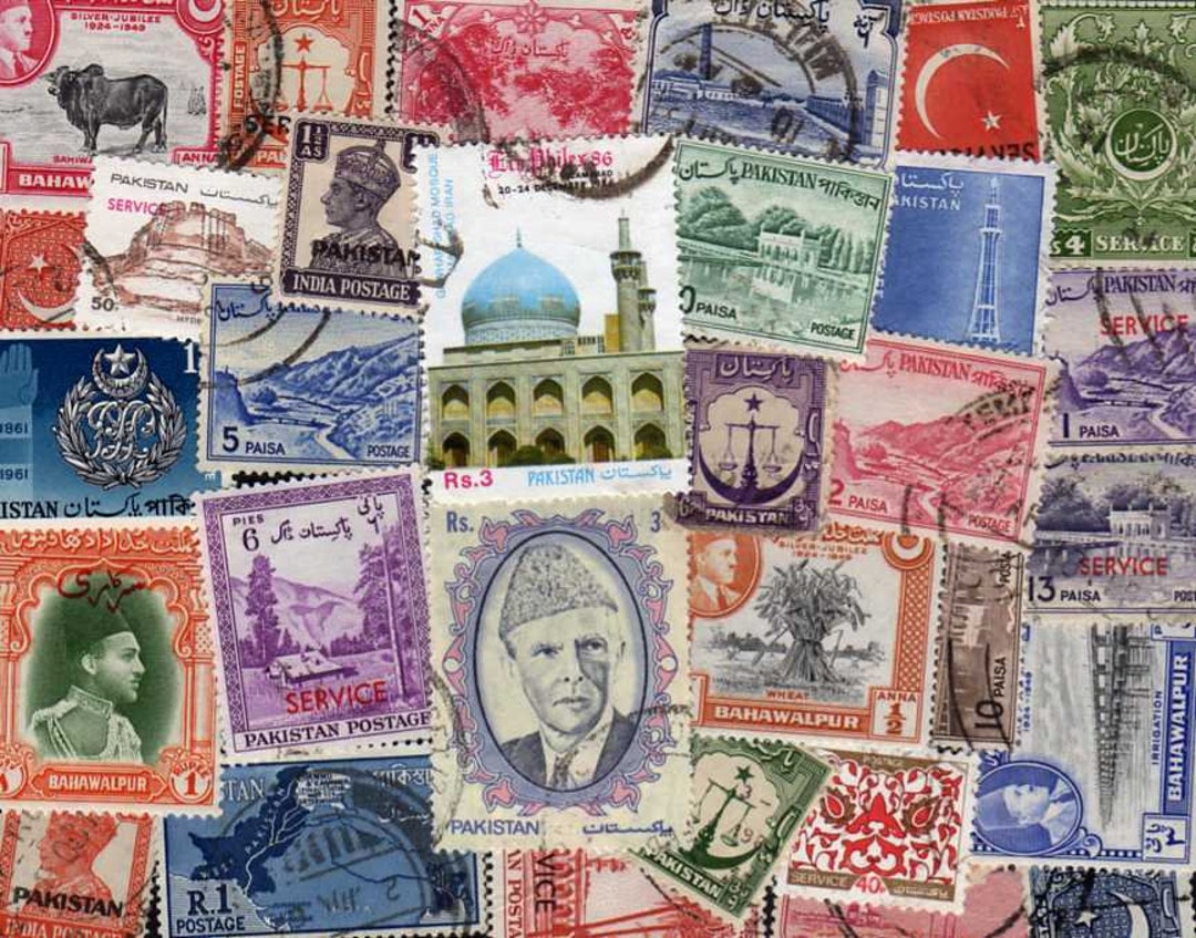 Pakistan Stamps, 30 Diff, Pakistan Postage Stamps, Postage Stamps ...