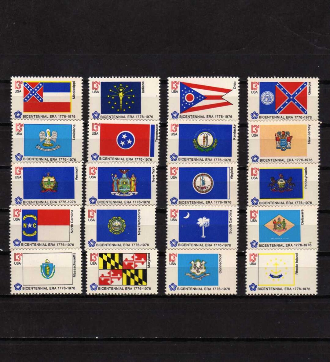 US Stamps, State Flag Stamps, Us Postage Stamps, Unused US Stamps, Us ...