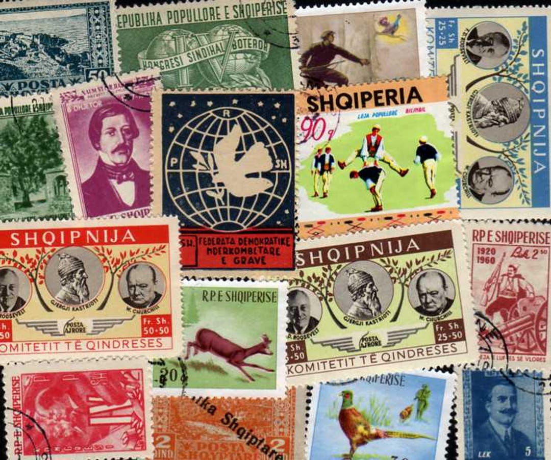 Albania Stamps,15 Diff,albania Postage Stamps,stamps,postage Stamps ...