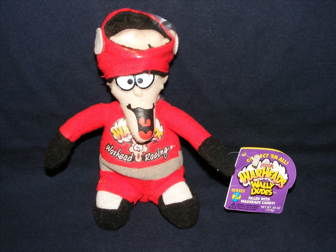 Warheads Doll Wally Dudes Wally Dudes Doll Warheads Candy | Etsy