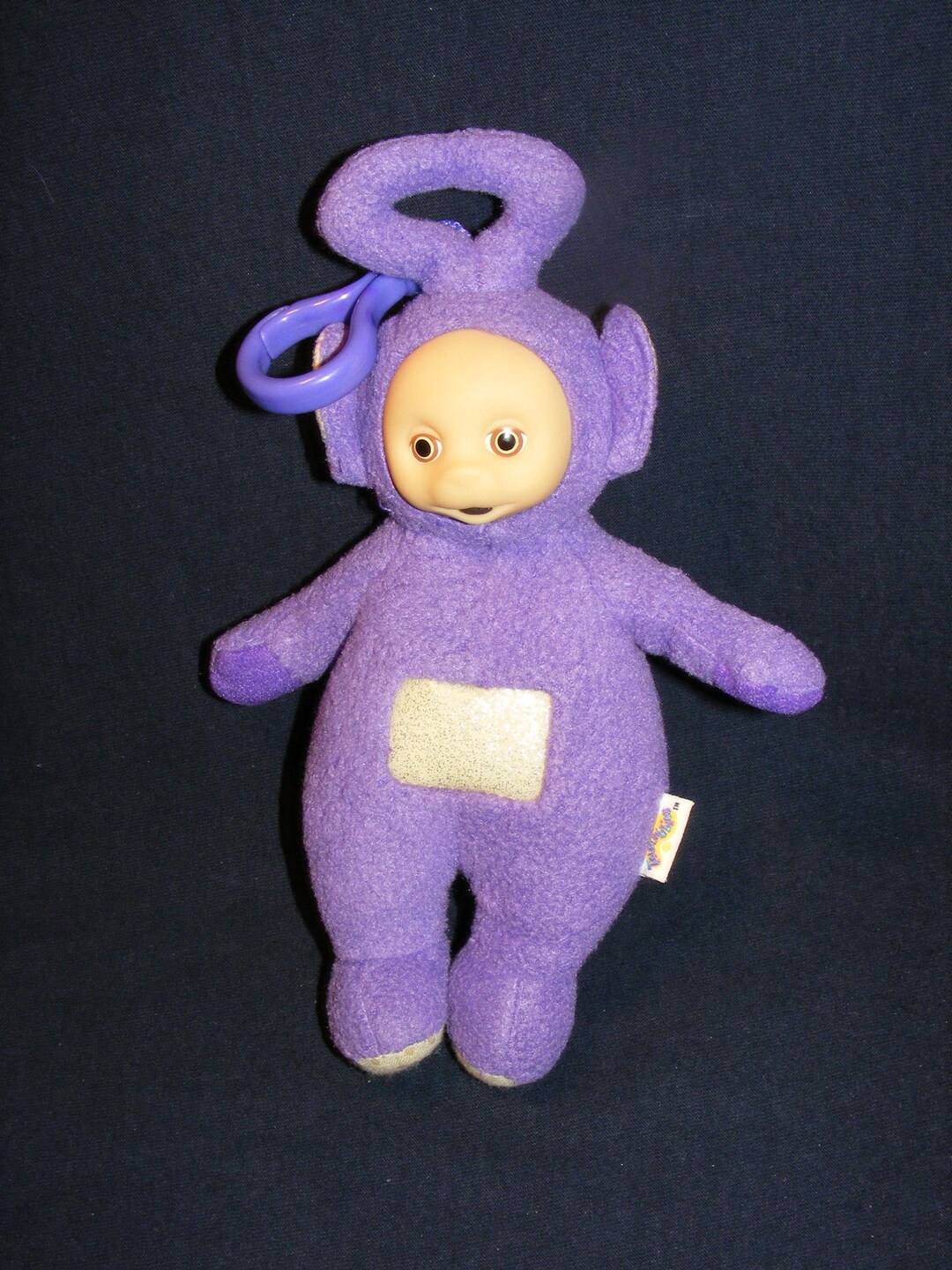 Teletubbies Coin Purse, Tinky Winky Clip on Keychain, 1998 Ragdoll ...